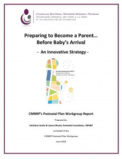Postnatal Plan - Champlain Maternal Newborn Regional Program