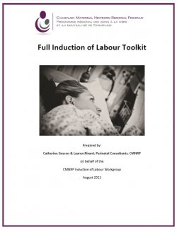 Induction of Labour Toolkit - Champlain Maternal Newborn Regional Program